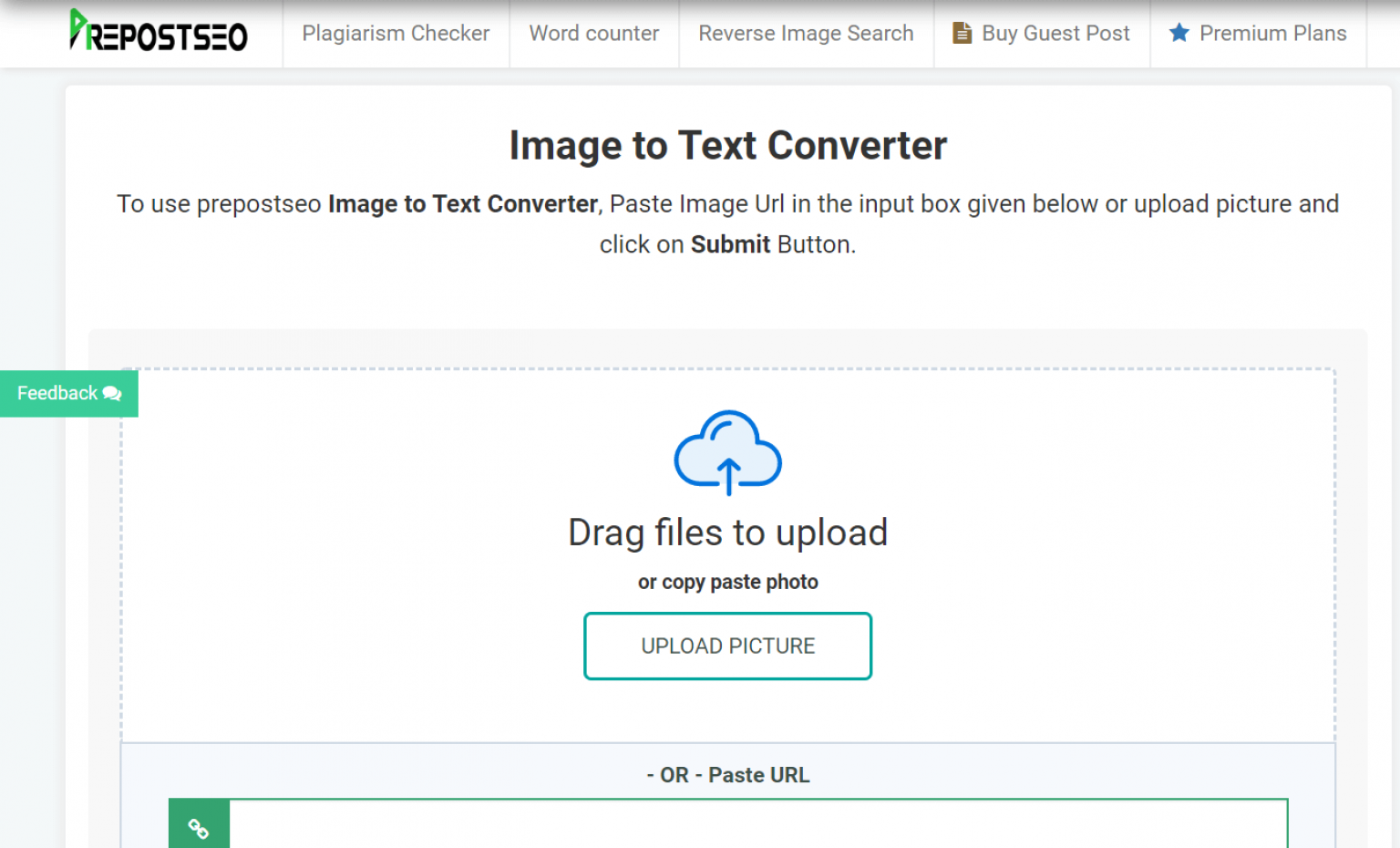 Image to text converter tool for free - GeekSucks